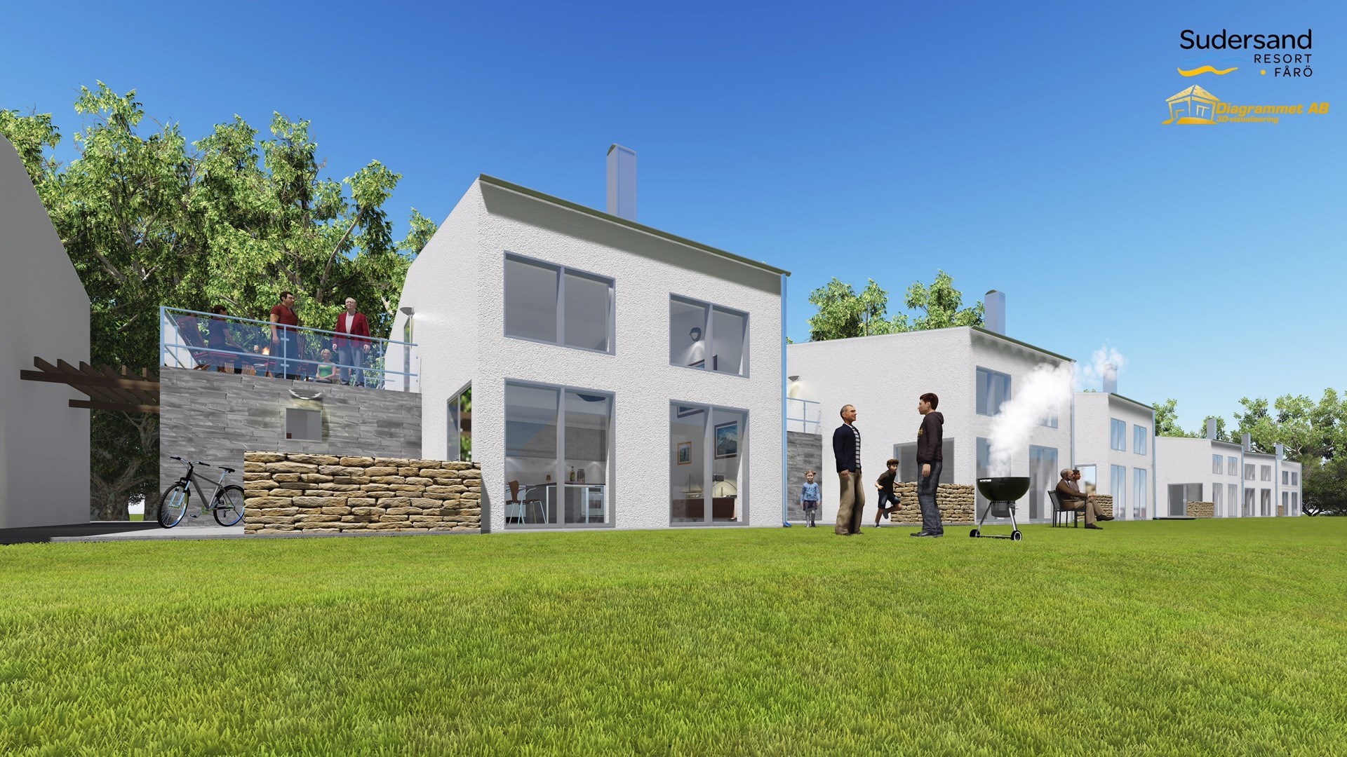 terrassvilla Sudersand - Sudersand Resort - din Camping på Gotland