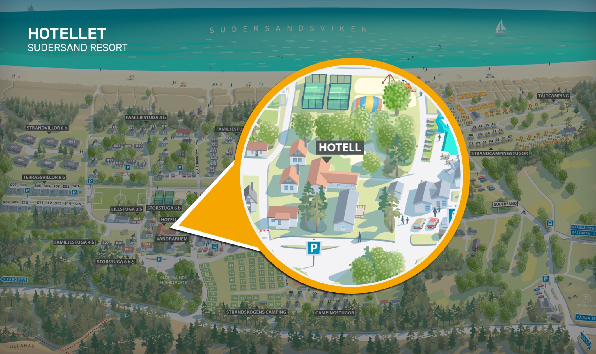 Våra boenden - Sudersand Resort - din Camping på Gotland